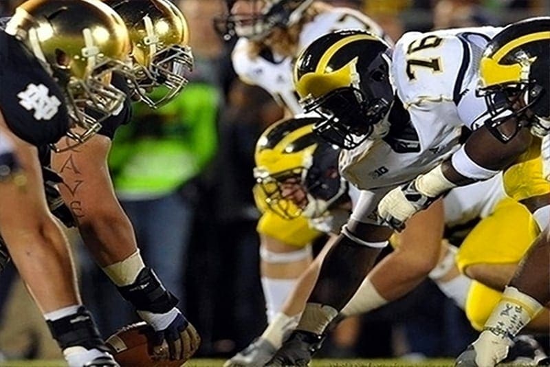NCAA Michigan vs. Notre Dame betting picks | spread odds & free tips